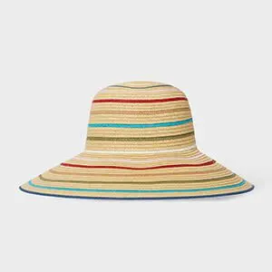 Paul Smith Signature Stripe Sun Hat - White