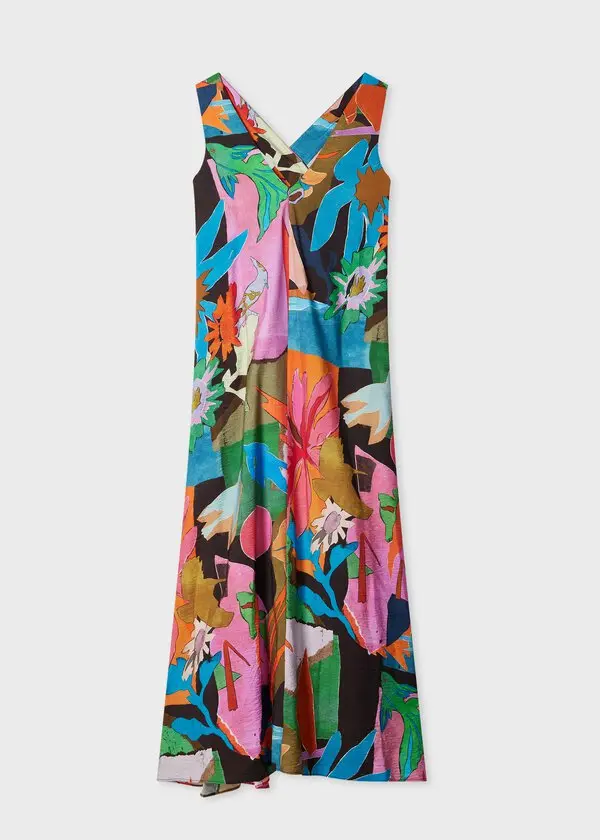 Paul Smith River Collage Maxi Dress
