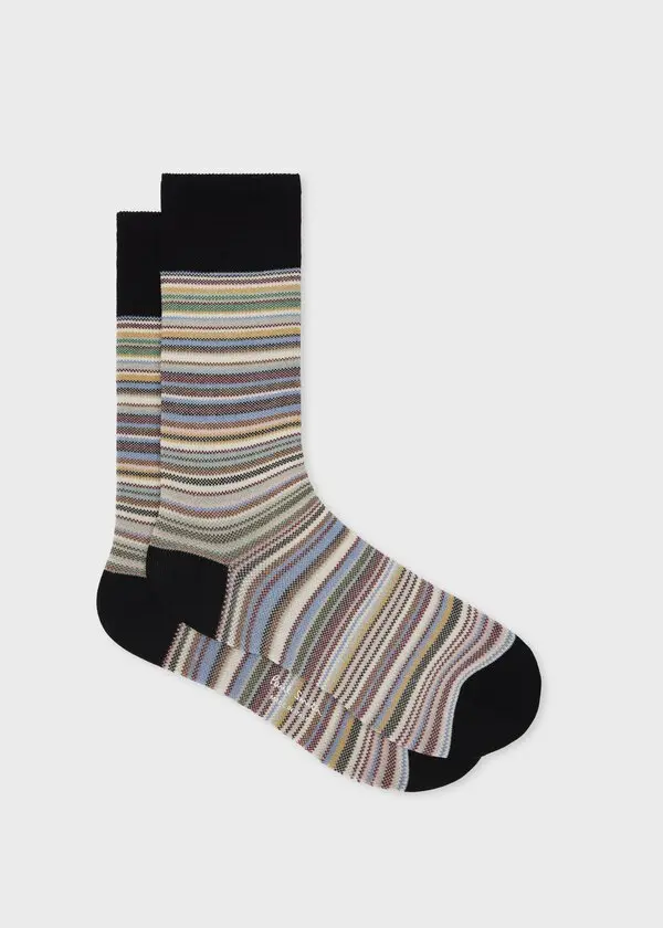 Paul Smith Signature Stripe Socks - Multicolour