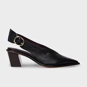 Paul Smith Clareen Leather Slingback Heels