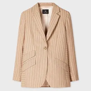 Paul Smith Sand Stripe Wool Blazer