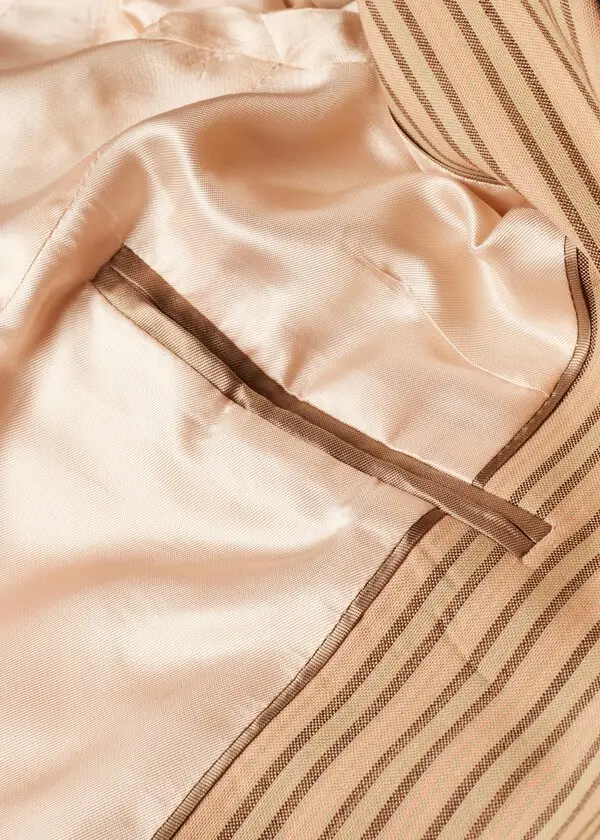 Paul Smith Sand Stripe Wool Blazer