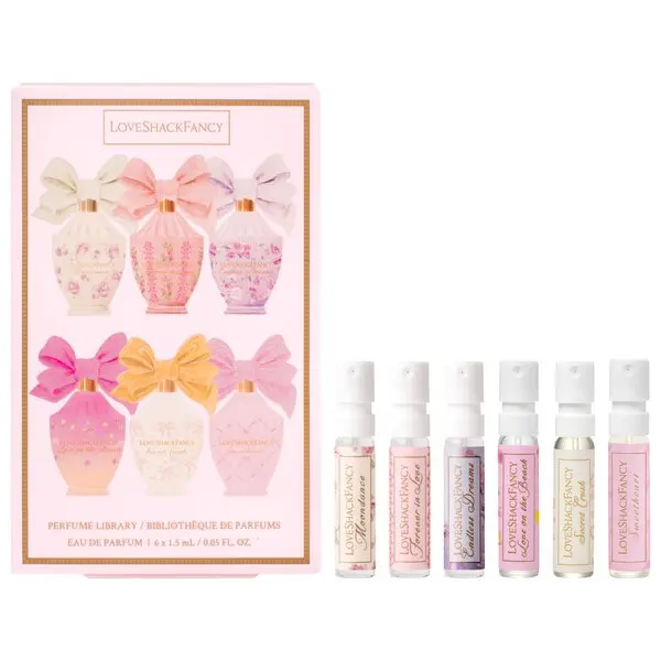 LoveShackFancy Signature Perfume Library Eau De Parfum Perfume Discovery Set - One-color