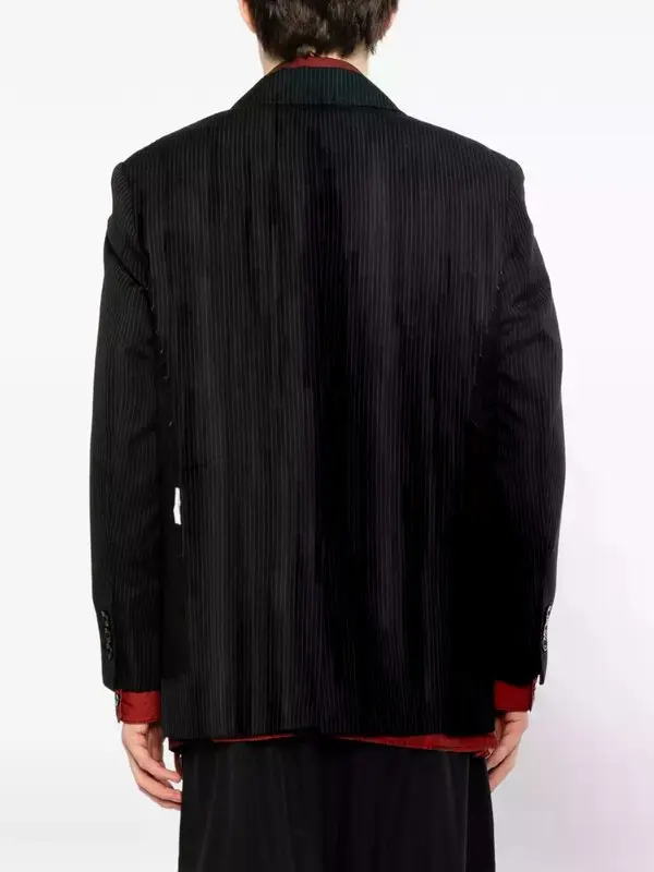 Andersson Bell Pinstripe Patch Pocket Jacket