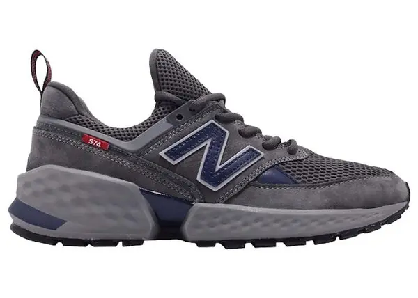 NEW BALANCE 574 Sneakers - Grey/navy Blue