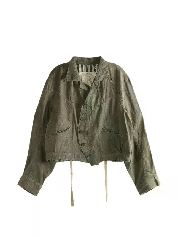 ZIGGY CHEN Seam-embellished Jacket