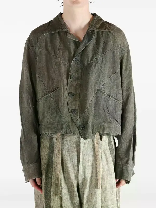 ZIGGY CHEN Seam-embellished Jacket