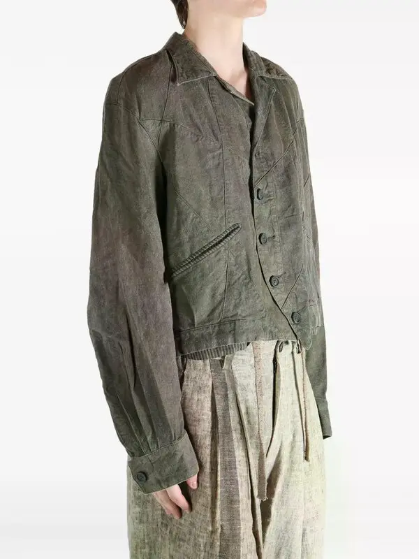 ZIGGY CHEN Seam-embellished Jacket