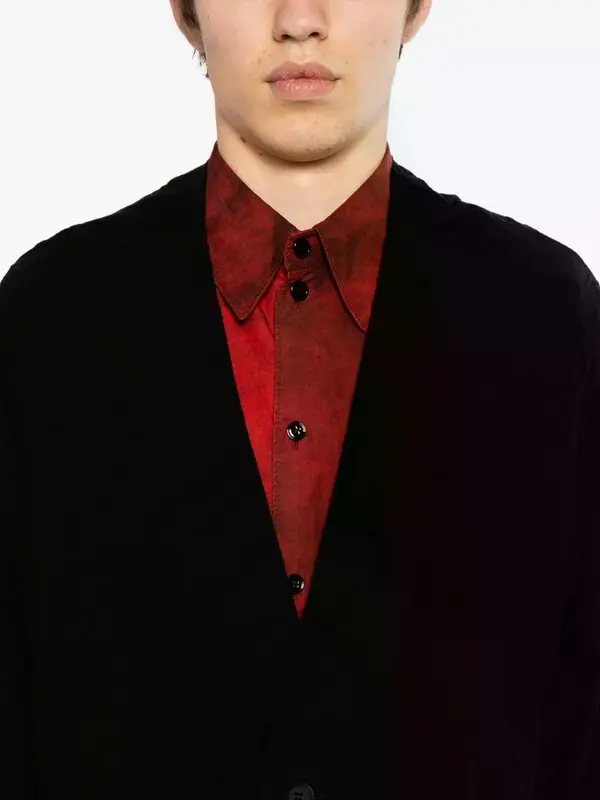 Yohji Yamamoto Quilted Button Jacket
