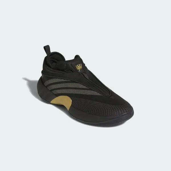 Adidas D.o.n. Issue #7 Athletic Sneakers - Core Black / Gold Metallic / Ice Gold Met.