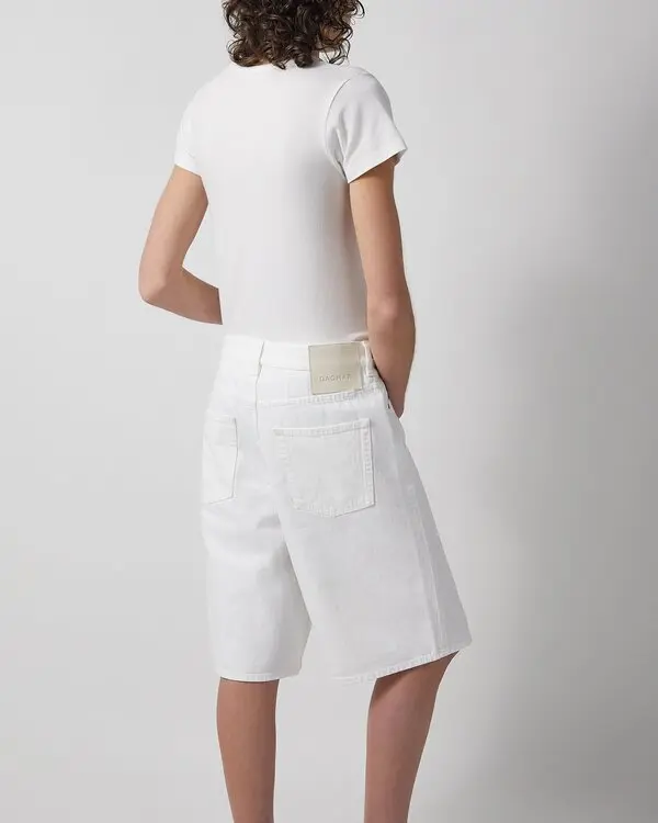 HOUSE OF DAGMAR Baggy Fit Denim Shorts