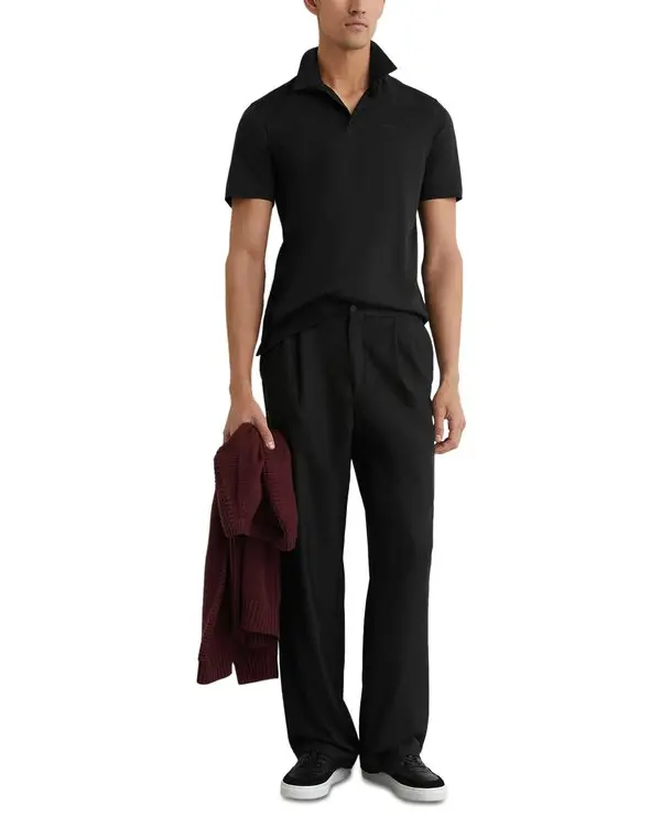 REISS Cotton Logo Polo Shirt