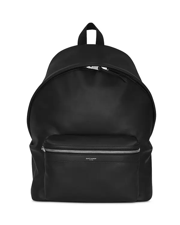 Saint Laurent City Backpack - Black