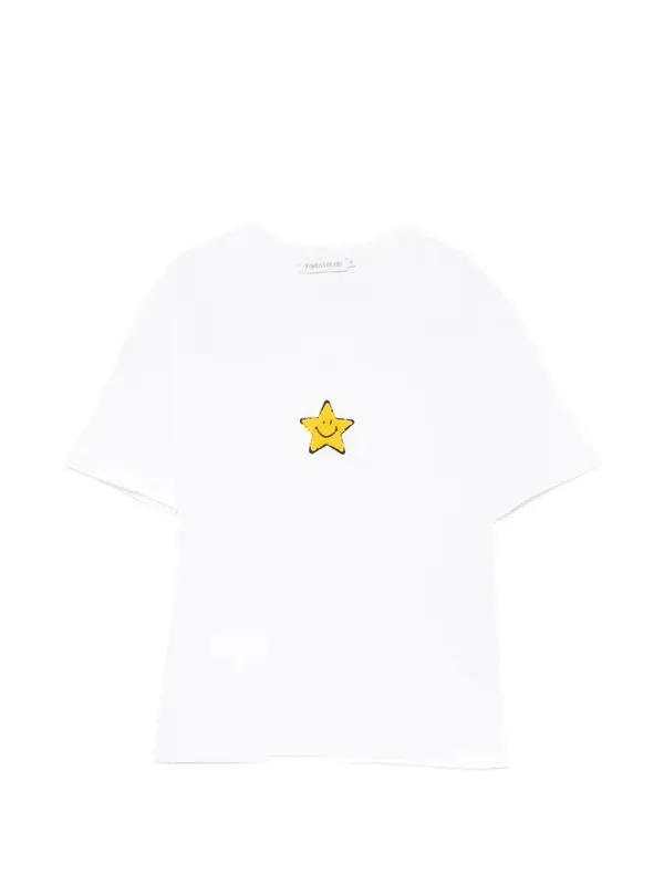 Joshua Sanders Star Print T-shirt - White