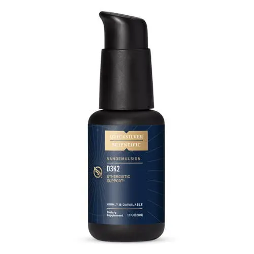 QUICKSILVER SCIENTIFIC Nanoemulsified D3k2 Bioactive Liquid Vitamin Supplement - None
