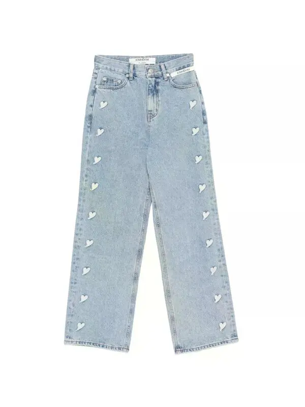KIMHEKIM Heart-motif Denim Jeans