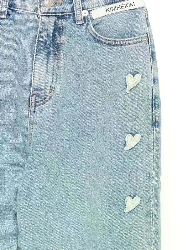 KIMHEKIM Heart-motif Denim Jeans