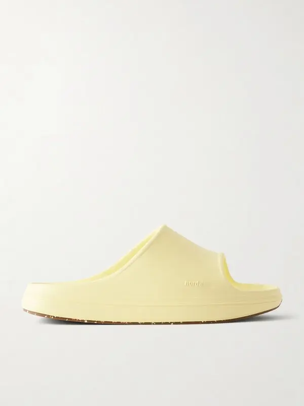 NORDA 008 Rubber Slides - Yellow