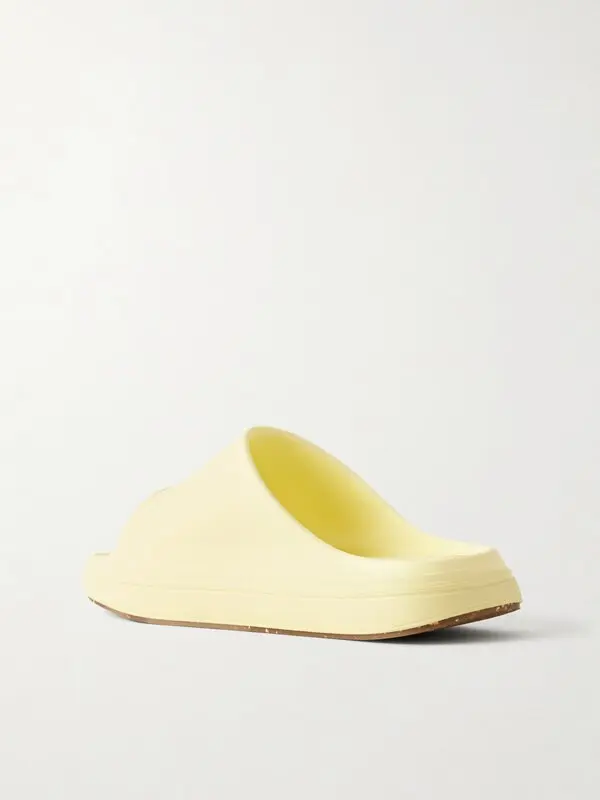 NORDA 008 Rubber Slides - Yellow