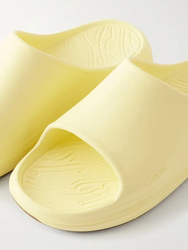 NORDA 008 Rubber Slides - Yellow