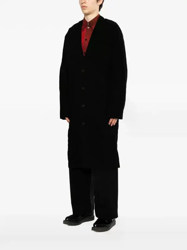Yohji Yamamoto Quilted Button Jacket