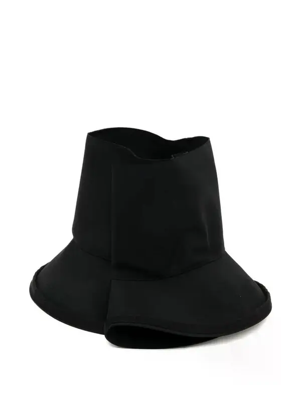 Comme Des Garçons Wool Fedora Hat - Black