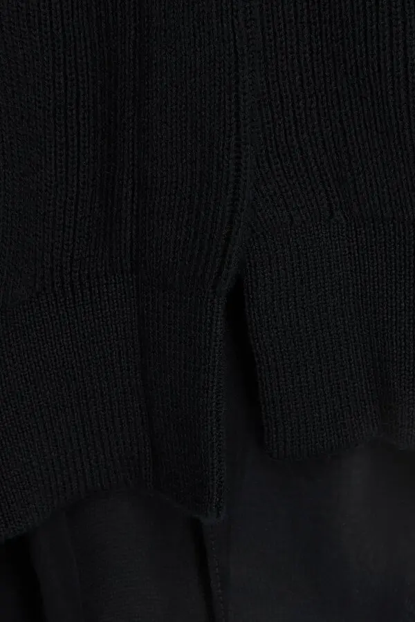 Brunello Cucinelli Layered Organza And Cotton Cardigan