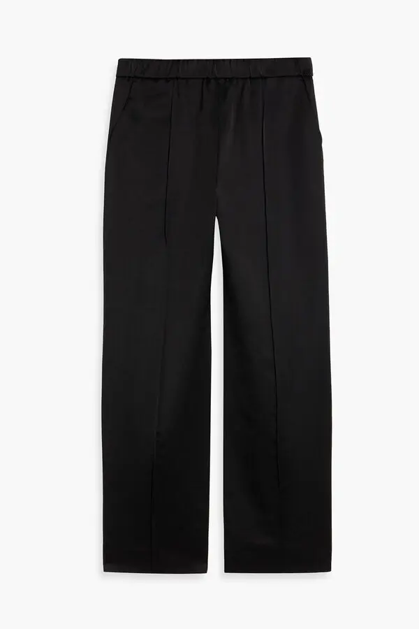 JIL SANDER Cotton-sateen Wide-leg Pants