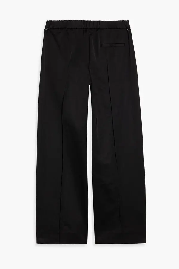 JIL SANDER Cotton-sateen Wide-leg Pants