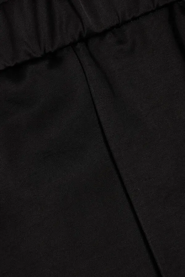 JIL SANDER Cotton-sateen Wide-leg Pants