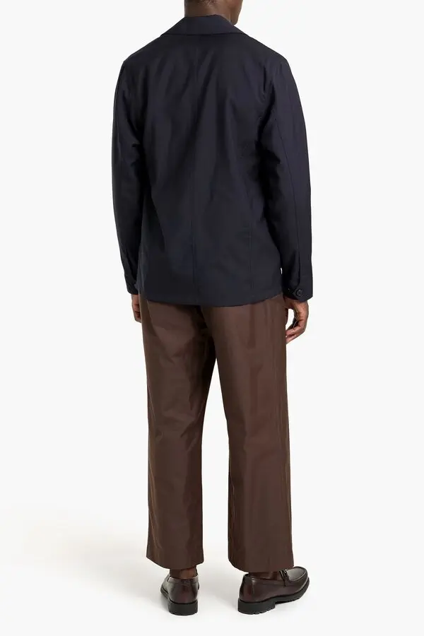 Officine Générale Sycamore Wool Blazer - Midnight Blue