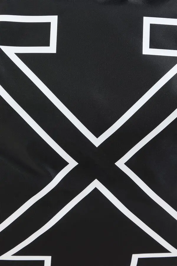 Off-White Printed Shell Tote