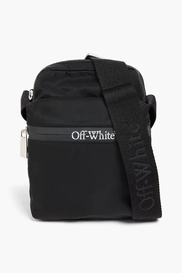 Off-White Outdoor Shell Messenger Bag - Black