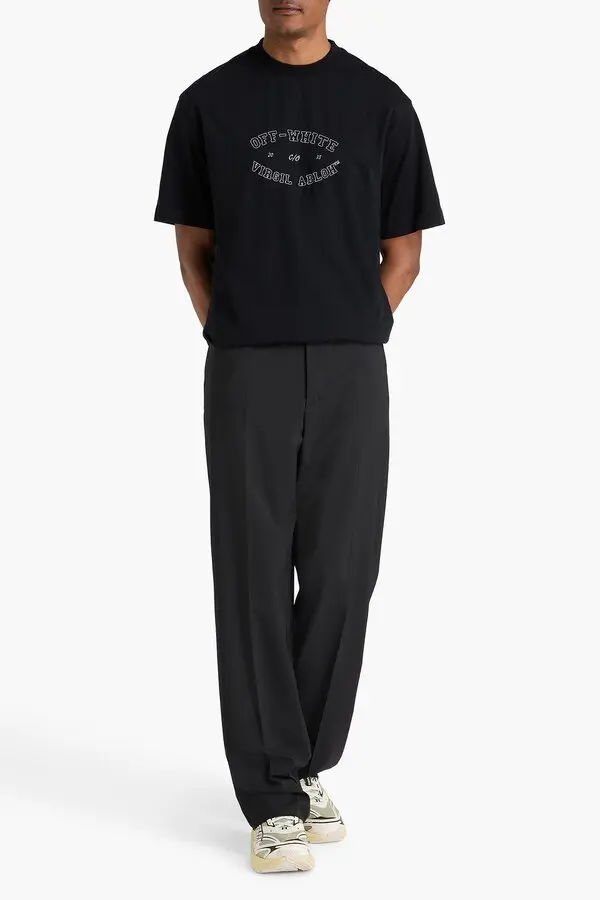 Off-White Printed Cottonjersey Tshirt