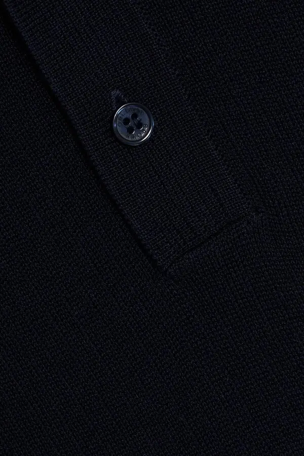 Orlebar Brown Maranon Ribbed Cotton Polo Shirt - Navy