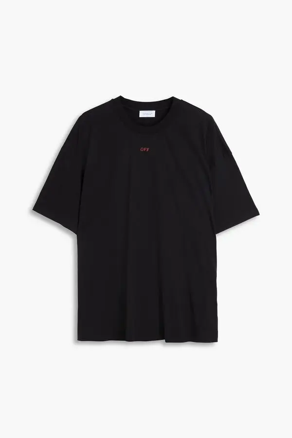 Off-White Printed Cottonjersey Tshirt