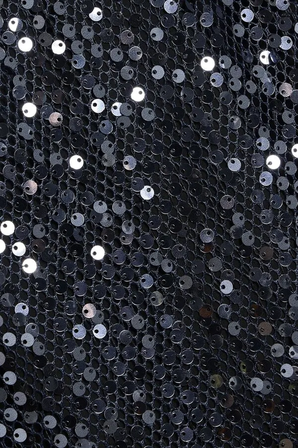 16Arlington Eima Sequined Mesh Gown - Midnight Blue