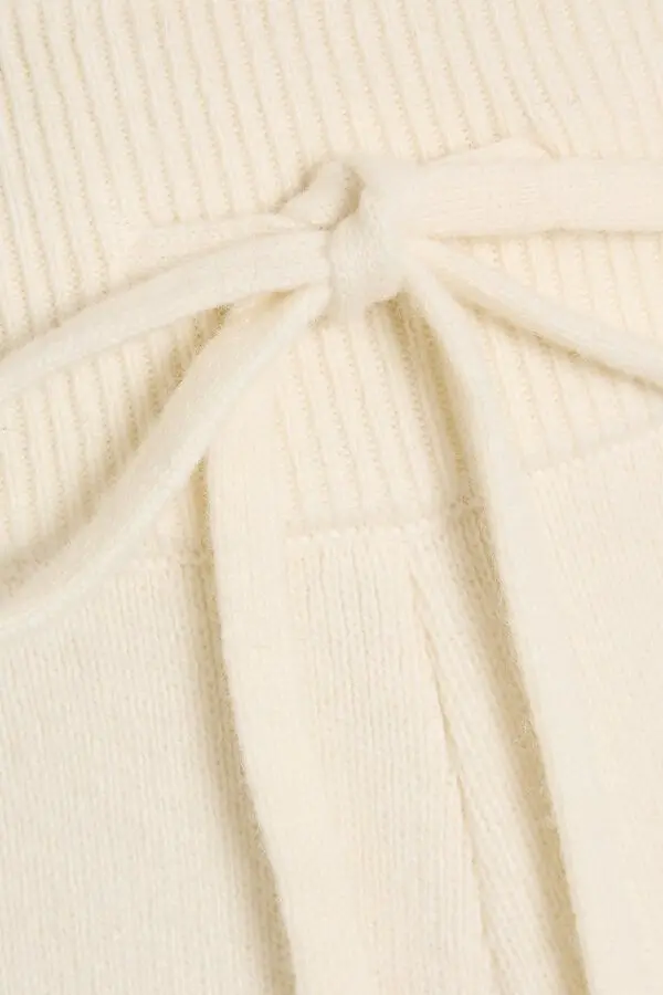 Moncler Wool And Cashmere-blend Track Pants