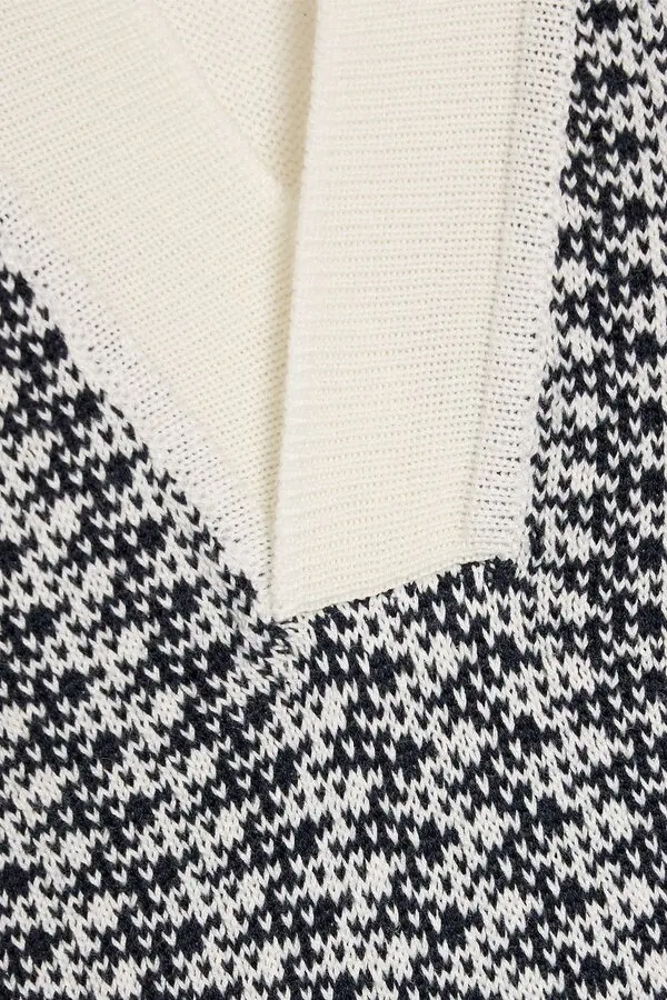 Orlebar Brown Horton Jacquardknit Silk And Cottonblend Polo Shirt - Navy