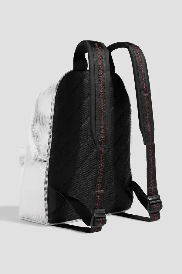 Off-White Heritage Logo-print Ripstop Backpack - Clear