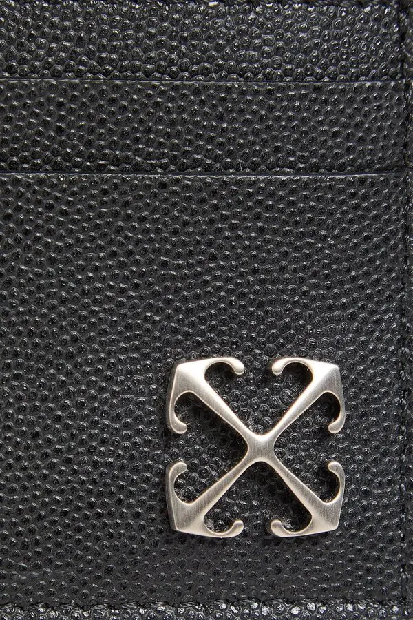 Off-White Jitney Pebbledleather Cardholder