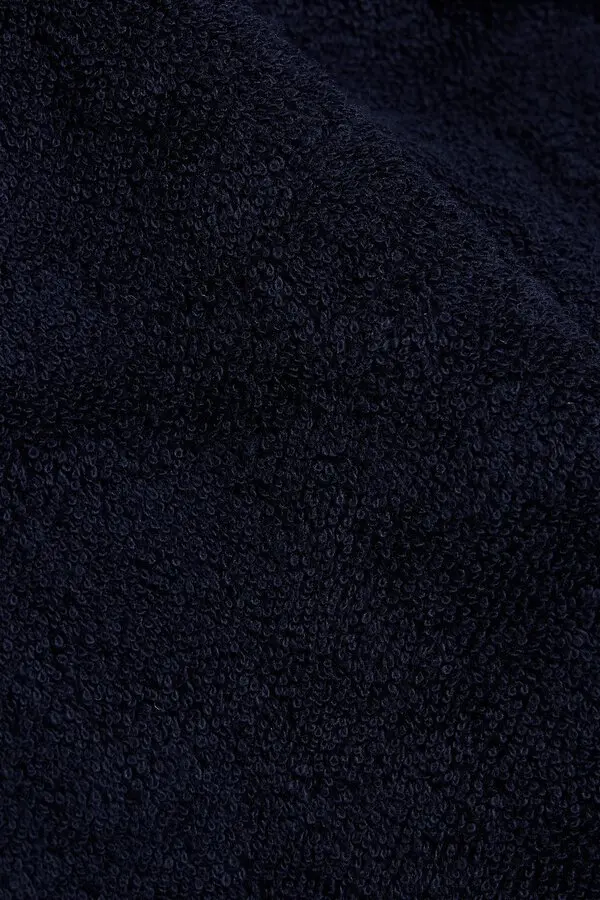 Orlebar Brown Afador Striped Cotton-terry Shorts - Navy