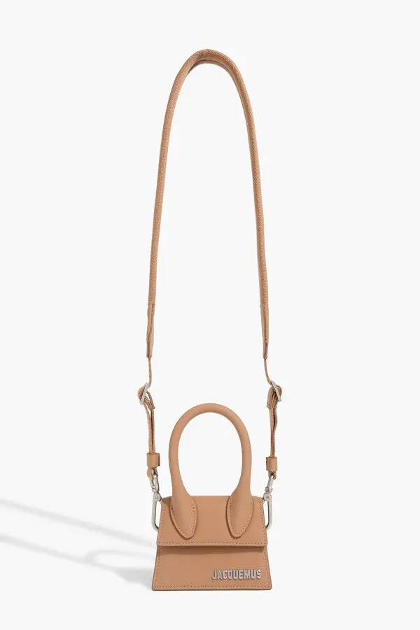 Jacquemus Le Chiquito Mini Suede Messenger Bag - Camel