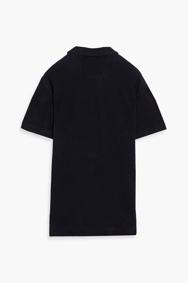 Orlebar Brown Lorenzo Cottonterry Polo Shirt