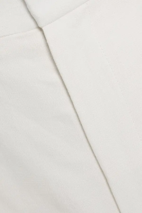 FRAME Linen-blend Straight-leg Pants