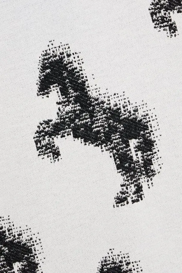 Stella McCartney Jacquard-knit T-shirt
