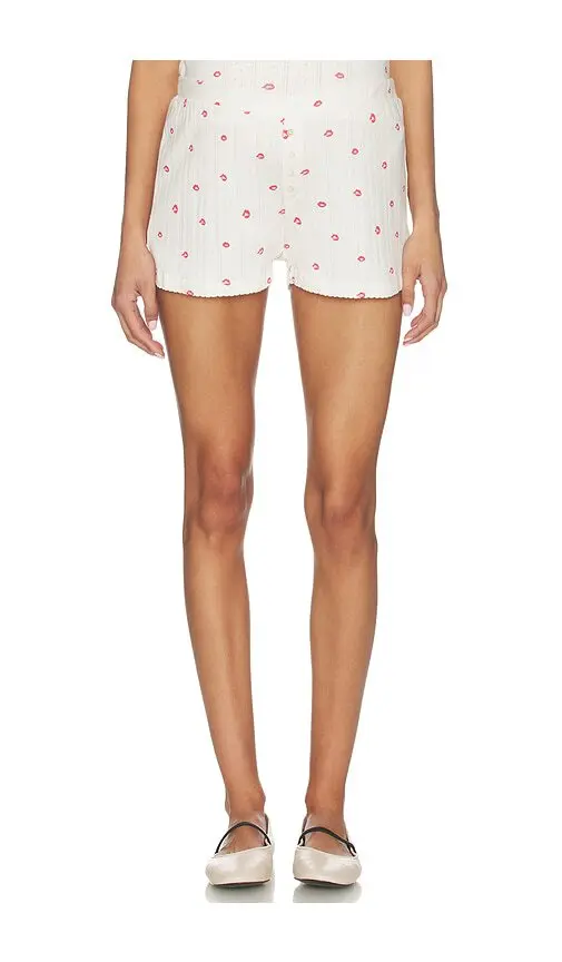 Hatch Pointelle Boxer Short - Bisou Bisou