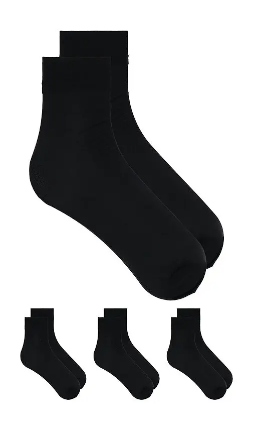 Commando Three-pack High Socks