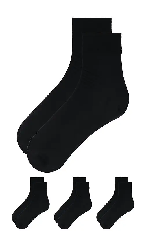 Commando Three-pack High Socks