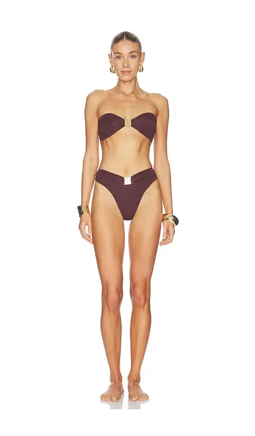 LA PORTE Kate Pinch Bottom - Fudge
